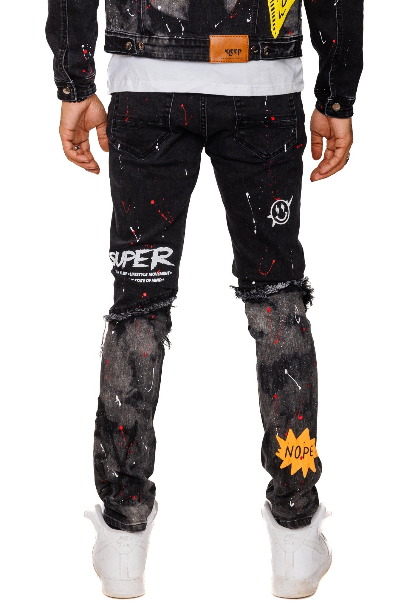 Phlox Washed Skinny Denim Pants – Love to Kleep