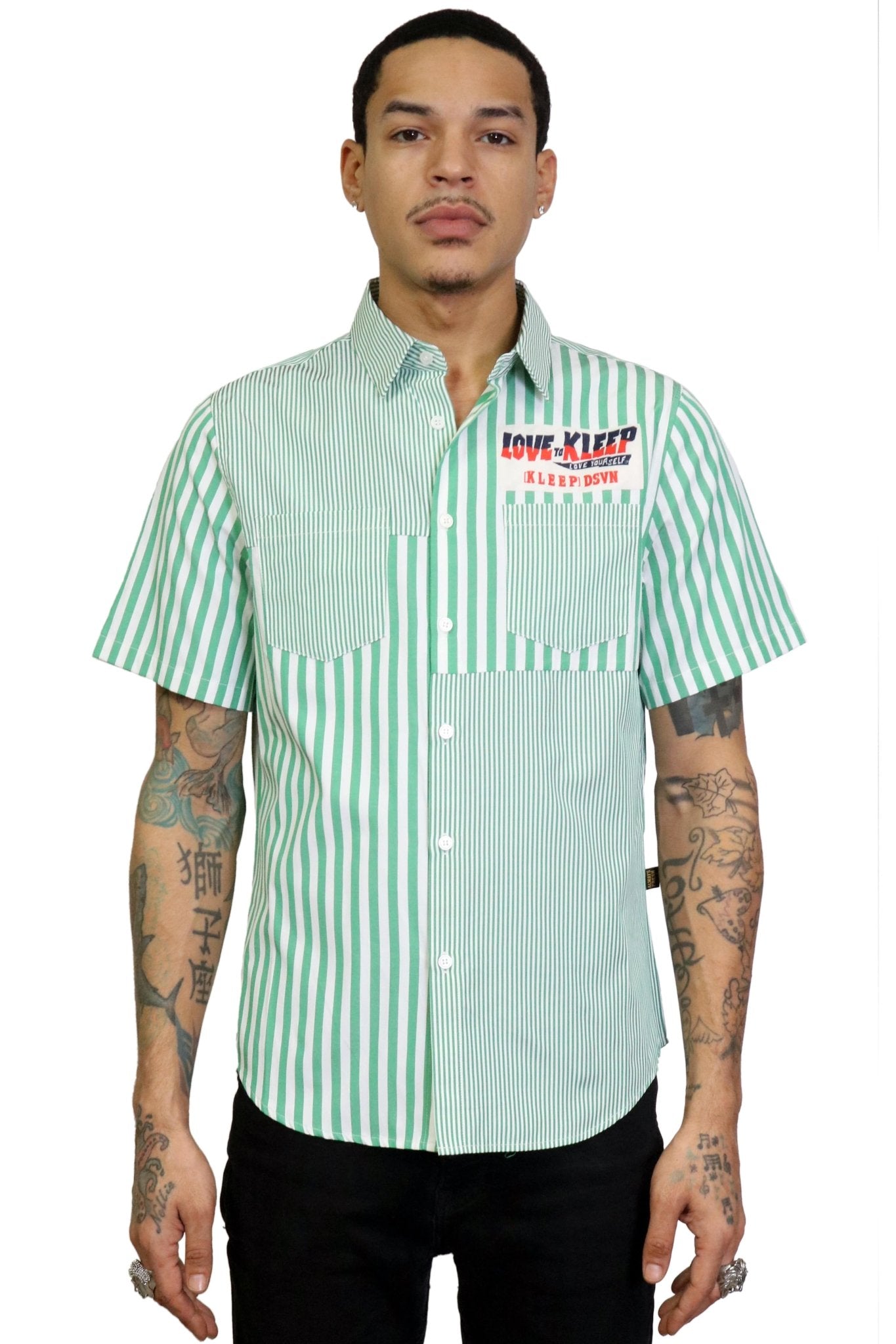 VEN Men's premium shortsleeve buttondown shirt – Love to Kleep